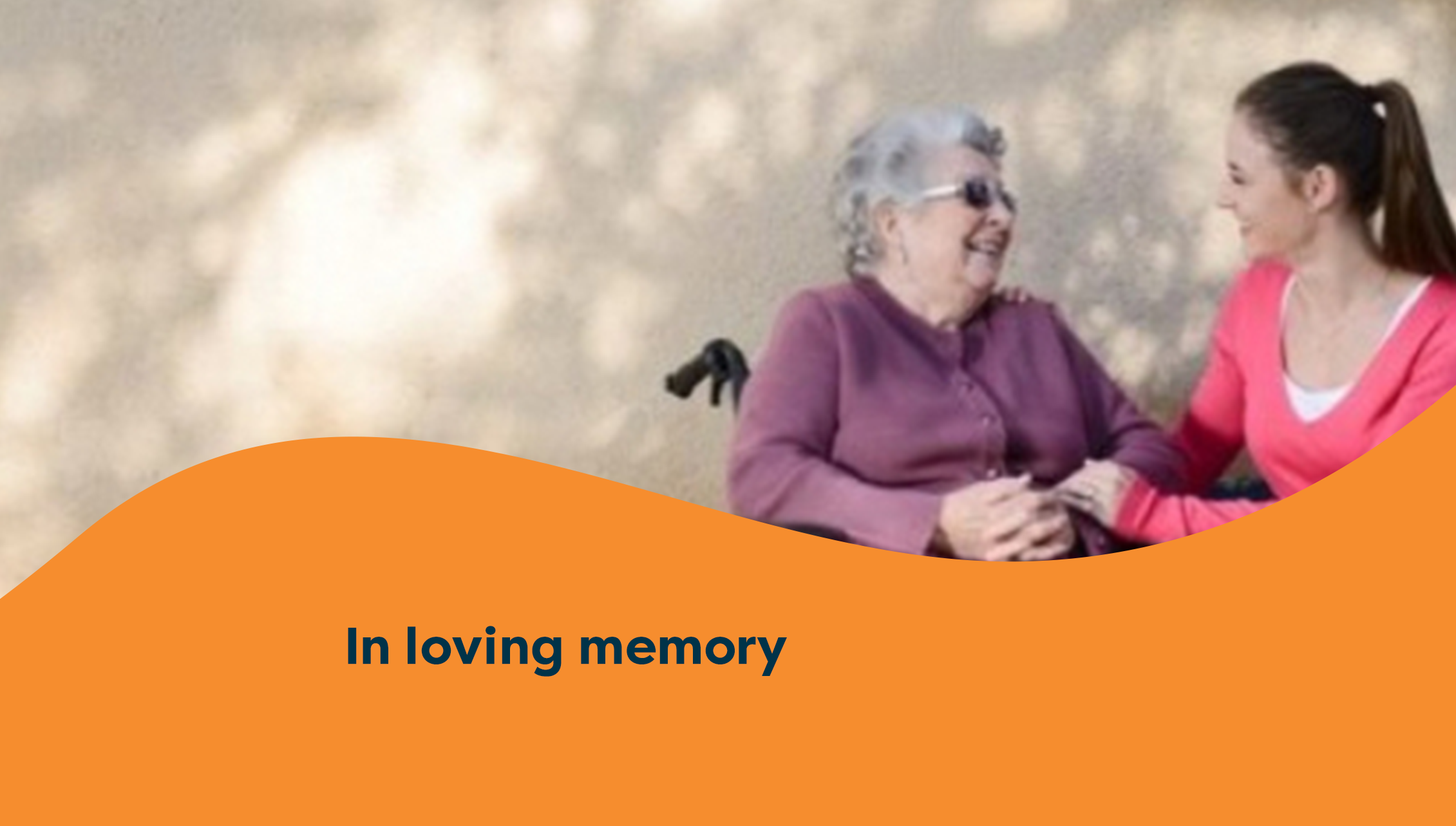 Dementia Australia - In memory of Col Hawkins