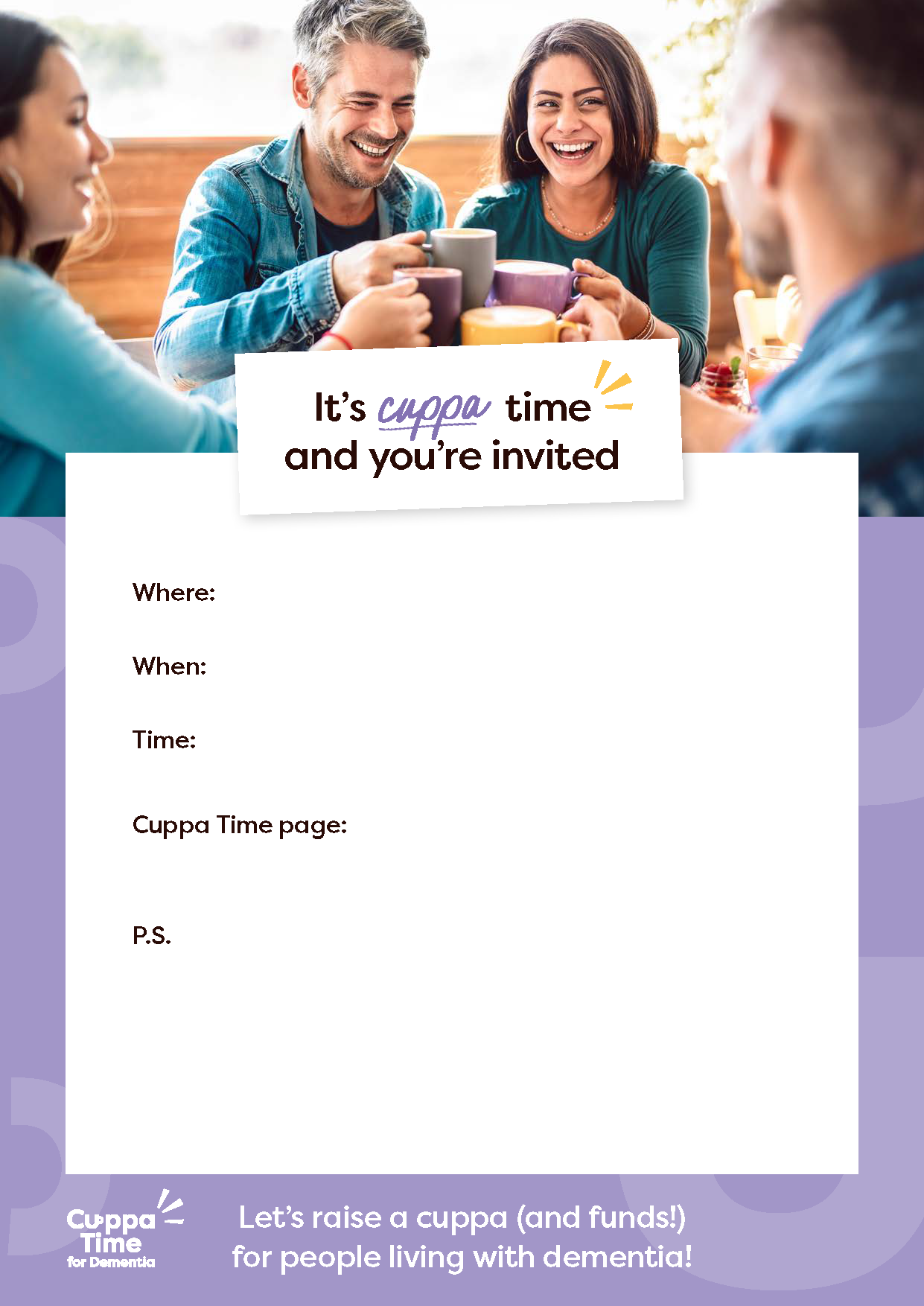 Cuppa Time for Dementia : Toolkit